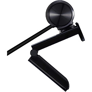 HP P27H 27 Inch FHD IPS LED Backlit LCD Anti-Glare Monitor (HDMI, VGA, DisplayPort) 2-Pack Bundle with PW313 Full HD 1080p Live Streamer Webcam and Desk Mount Clamp Dual Monitor Stand