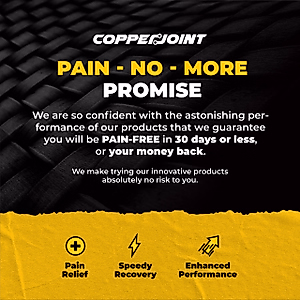 CopperJoint Ankle Compression Socks For Women & Men - Copper Infused Compression Ankle Socks, Low Cut Compression Socks With Arch Support For Women & Men, Black Copper Relief Socks, Small-Medium