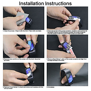 200Pcs Compatible for Tamagotchi Meets Screen Protector, Blueshaw Full Coverage PET Clear Film Compatible for Tamagotchi Meets (6 )