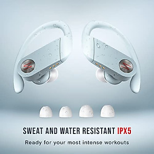 Symphonized Bluetooth Earbuds with Ear Hook — Bluetooth Earphones, Running Headphones for Gym, Headphones for Running, Travel Wireless Earbuds, Graduation Gift, Earbuds Earhooks for Android & iPhone