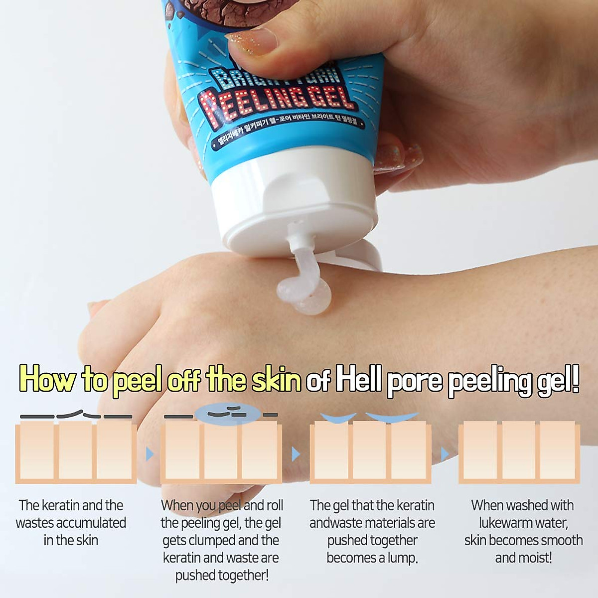 Elizavecca Milky Piggy Hell Pore Vitamin Peeling Gel 150Ml Big Size -