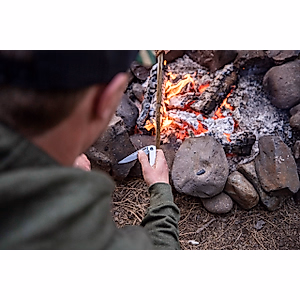 Gerber Gear Affinity Folding Pocket Knife Plain Edge D2 3.6 Inch Blade, Copper