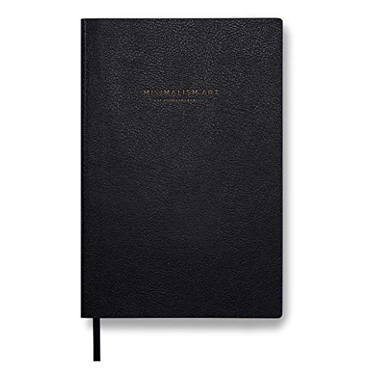 Minimalism Art, Classic Soft Cover Notebook Journal, Large Size, Composition B5 7.6" x 10", 176 Pages, Premium Thick Paper 100gsm, Fine PU Leather, Ribbon Bookmark, San Francisco (Dotted, Black)
