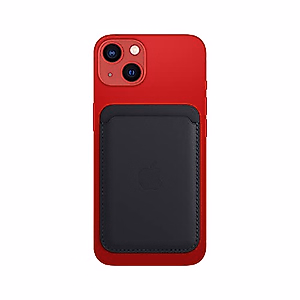 Apple Leather Wallet with MagSafe (for iPhone) - Now with Find My Support - Midnight