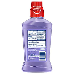 Colgate Kids Anticavity Mouthwash, Trolls, Bubble Fruit for Ages 6 and older - 500 mL, 16.9 fluid ounce (6 Pack)