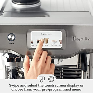 Breville Oracle Touch Espresso Machine, Brushed Stainless Steel, BES990BSS