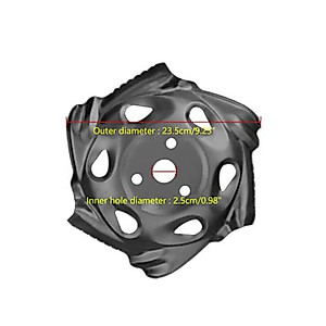 Grass Trimmer Blade Heads Electric Cordless Grass Trimmer Replacements Lawn Mower Brush Cutter Blades Garden Tool