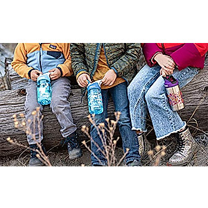 CamelBak Eddy Kids BPA Free Water Bottle 12 oz, Glitter UFOs