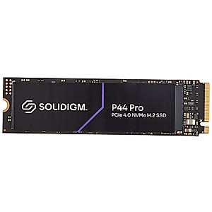 インテル Solidyme Solidigm Internal SSD P44 Pro Read Speed: 7GB/s (max), High Speed NVMe, PS5 Compatible, 1TB / (SSDPFKKW010X7X1/A) Domestic Regular Distribution