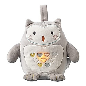 Tommee Tippee Rechargeable Light & Sound Sleep Aid - Ollie The Owl, Grey