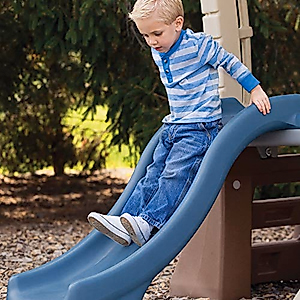 Step2 Play Up Gym Set | Kids Outdoor Swing Set with Slide | Plastic Play Set with Swings