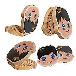 Baby Tooth Keepsake Box,Tooth Fairy Box,Wooden Tooth Box ,Baby Keepsake Storage Box,Tooth Saver,Tooth Holder for Kids Teeth,Tooth Boxes for Lost Teeth for Kids,Newborn Baby Birthday and Shower Gift