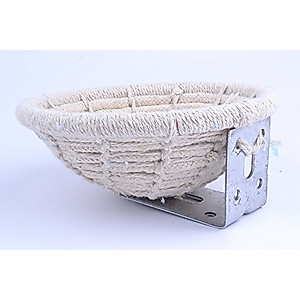 Hypeety Handmade Cotton Rope Bird Breeding Nest Bed for Small Parrots Budgie Parakeet Cockatiel Parakeet Conure Canary Finch Lovebird