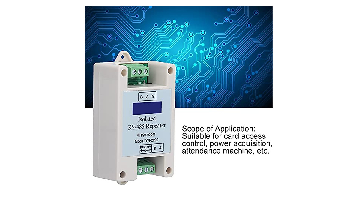 High-Speed RS485 Repeater Optical Isolator Hub