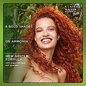 Natural Instincts Bold Permanent Hair Dye, R56 Achiote Auburn Hair Color, Pack of 1