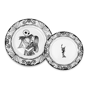 The Nightmare Before Christmas 16-Piece Ceramic Dinnerware Set