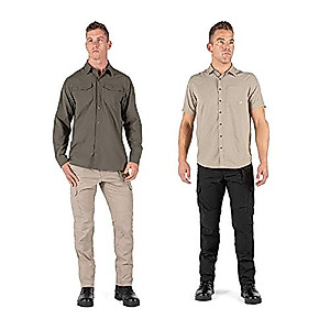 5.11 Tactical Men's ABR Pro Pants, Straight Fit, 9 Pockets, Comfort Waist, Style 74512, Ranger Green, 40W x 34L