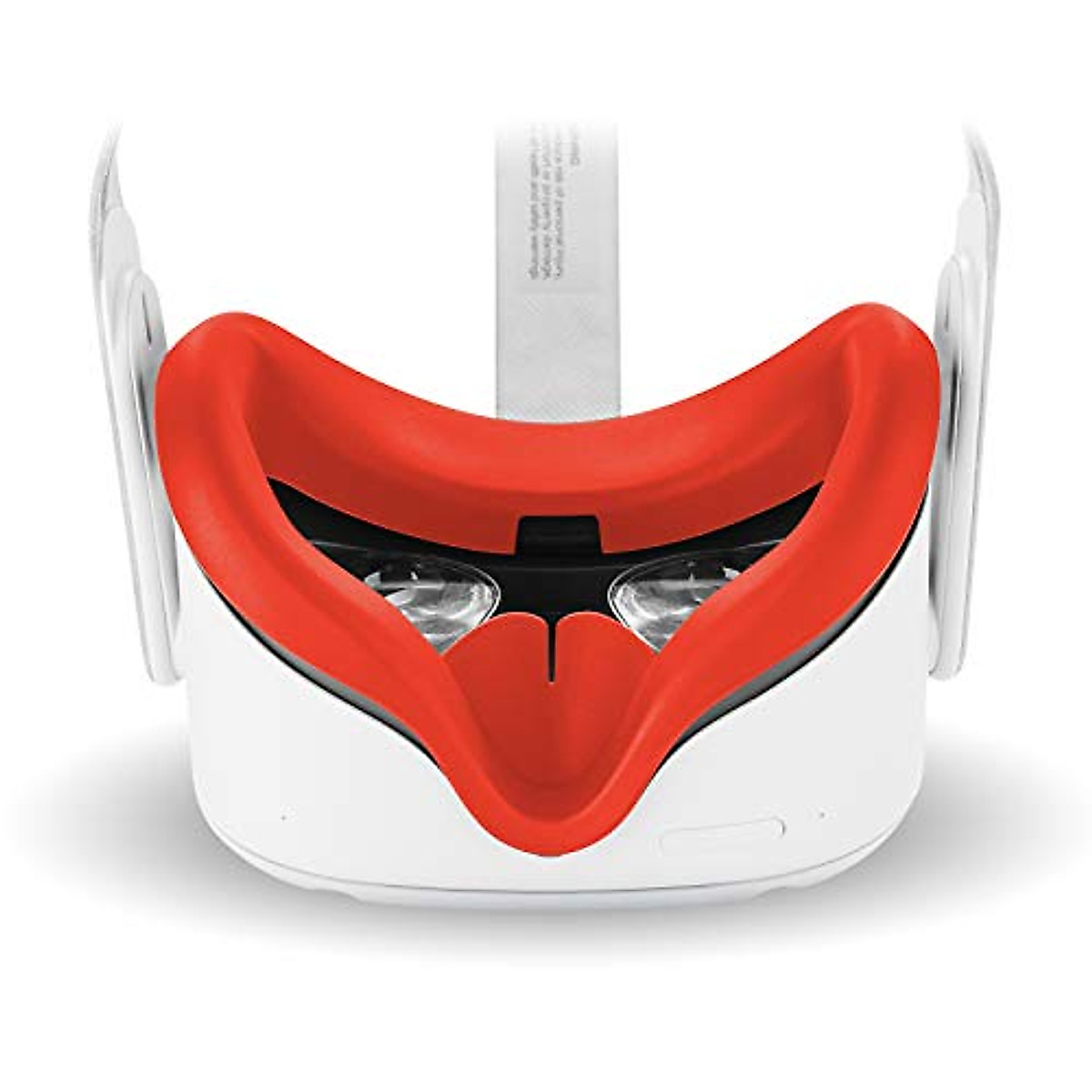 Compatible with Oculus Quest 2 Accessories, Silicone Face Cover, VR Shell Cover,Touch Controller Grip Cover,Protective Lens Cover,Disposable Eye Cover