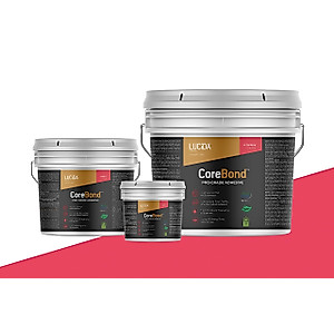 Lucida Surfaces CoreBond Pro-Grade Solvent Free Vinyl Flooring Pressure Sensitive Adhesive | 1 Quart