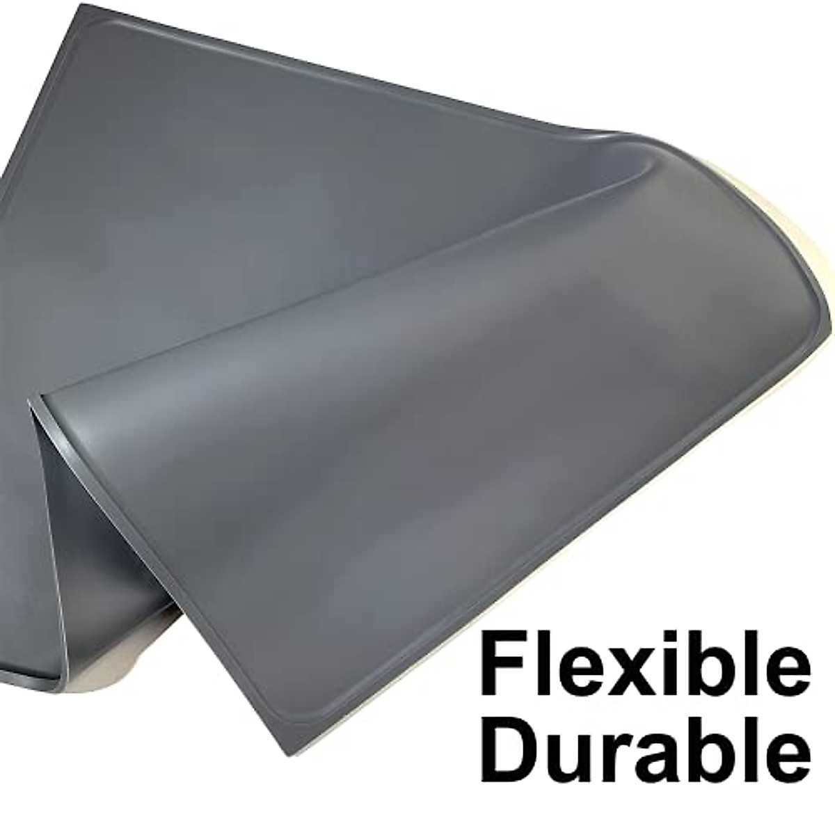 Slap Mat - 2pcs 13"x18" Crafting Mat for 3D Resin Printer - Silicone Mat for Epoxy Resin, Polymer Clay, Tumbler Turner- Silicone Work Mat - Art Mat for Table - Silicone Sheets for Crafts