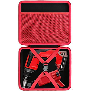 Khanka Hard Storage Case Replacement for Milwaukee 2866-20 M18 FUEL Drywall Screw Gun and 49-20-0001 Drywall Gun Collated Magazine Attachment, Case Only