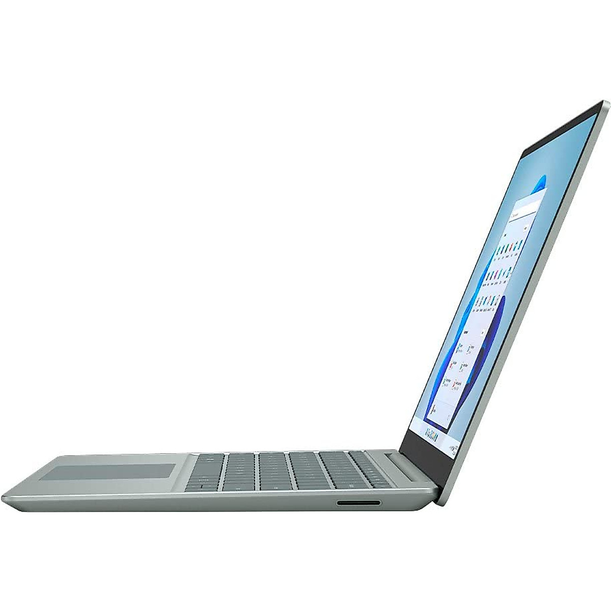 Microsoft Surface Laptop Go 2, Intel Core i5-1135G7, 8GB RAM, 256GB SSD, Iris Xe Graphics, 12.4" Touchscreen Display, Windows 10 Home S Mode Laptop Computer, KPT-00001, Sage (Renewed)
