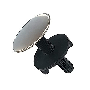 4 Pack Kitchen Faucet Hole Cover Sink Tap Hole Plate Stopper Cover Brushed Metal Stainless Steel Plug Kitchen Sink Hole Cover