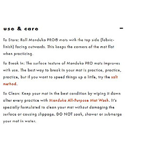 Manduka Pro Yoga Mat Black Mat PRO Extra Long