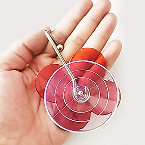 JZMYXA Suction Cup Hooks 2.36 Inches Flower-Shaped PVC Suction Cups Rust-Proof Metal Hook Heavy Duty Suction Cup Holds Up to 7 lbs, for Smooth Glass Smooth Tile Smooth Metal(8 Pack)