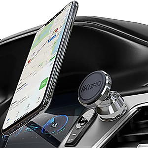 IKOPO [2 Pack] 【Metal】 Magnetic Phone Holder for Car Dashboard, Universal Cell Phone Mount for Car with Strong Magnet