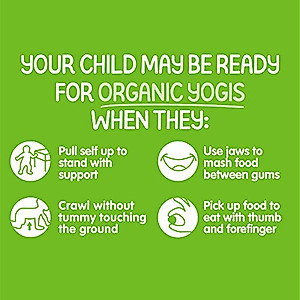 Happy Baby Organics Yogis Freeze-Dried Yogurt & Fruit Snacks, 3 Flavor Variety Pack, 1 Ounce (Pack of 3)