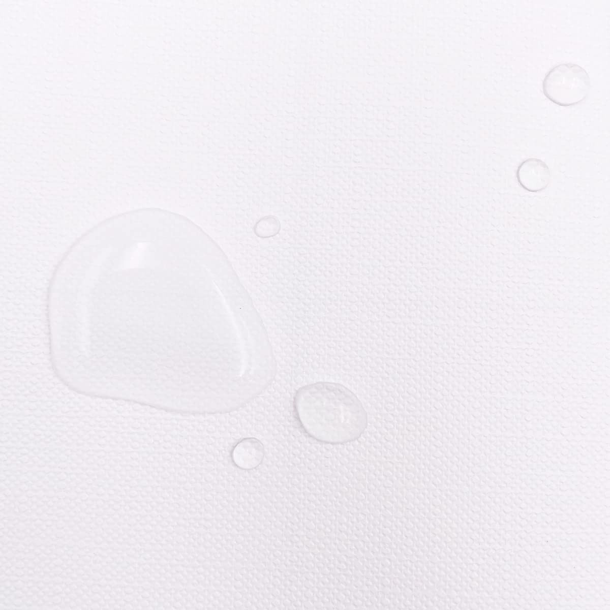 Yifasy Shelf Liner White Self-Adhesive Solid Color Drawer Cabinet Paper Line Workspace Organizers 118x17.7 Inch