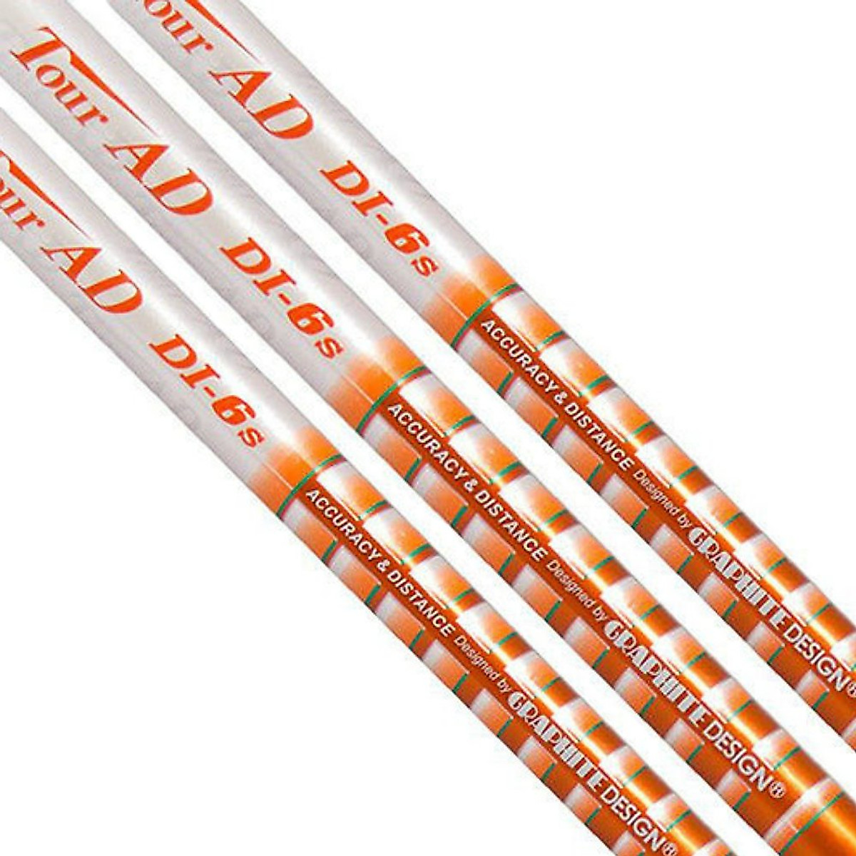 Graphite Design Tour AD DI-7 - Driver Shafts Upgrade + Adapter & Grip - Orange (Adapter- Ping G, Tour X-Stiff - 77gr)