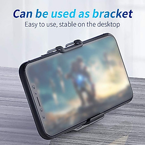 Cell Phone Cooler Game Controller Cooler Mobile Game Controller with Cooling Fan, Mobile Controller Gamepad L1 R1 Aim and Shoot Trigger, Remote Grip for 4.7-6.5" Android iOS Phone Accessories