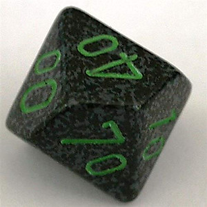 Chessex Dice Polyhedral 7-Die Set - Speckled Earth