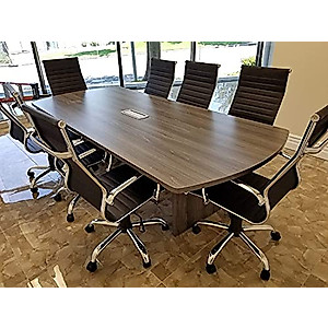 Impecgear Power Plug in-Desk Power Center Table Top Grommet Furniture Power Data Center/2 CAT6/1 HDMI/1 USB/1 Type-C/2 AC Power/1 USB Pass Thru (Black)