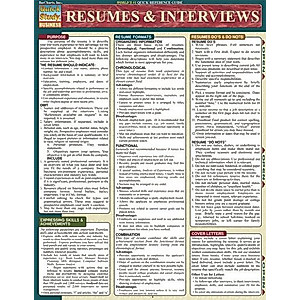 BarCharts- Inc. 9781572225466 Resumes Interviews- Pack of 3