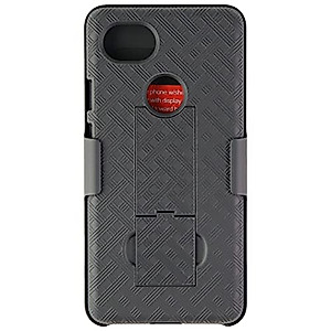 New Verizon OEM Shell/Holster Combo with Kickstand Belt Clip for Google Pixel 2 XL - Black Retail Packaging
