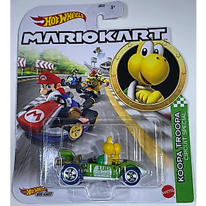 Hot Wheels - Mario Kart - Koopa Troopa - Circuit Special - 2023 - Mint/NrMint Ships Bubble Wrapped in a Box