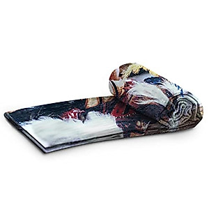 Jim Henson's Labyrinth Sir Didymus Fleece Throw Blanket, Multicolor, One Size