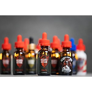 Beard Octane: Barbershop - Natural Beard Oil w/Argan Oil - 1 Oz - Promotes Softer Beards - Made in USA - Premium Beard Care