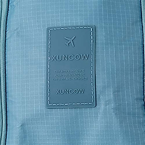 Idiytip Clothes Shoes Organizer Multifunction Foldable Under The Bed Dust-Proof Storage Box,Light blue