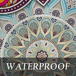 Sleeping Bag Sleep Bag Cover Hippie Mandala Patchwork Geometric Floral Mat for Travel Camping Hiking Women Men Adult 3 Seasons Cold Warm Weather