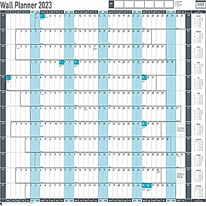 Sasco Wall Planner 2021, Mounted