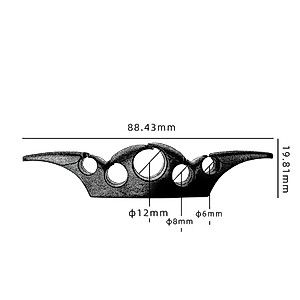 Power Cord Wrapper ZCZQC 6pcs Cord Wrapper for Appliances Black Rubber Kitchen Cord Organizer Compatible with Stand Mixer, Air Fryer, Coffee Maker, Toaster, Oven