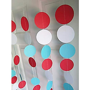 Dr Seuss Baby Shower Decorations/Dr Seuss Party Decorations Thing 1 Thing 2 Party Supplies Birthday Decorations Turquoise White Red Polka Dot Balloons/Thing One and Thing Two Birthday Decorations