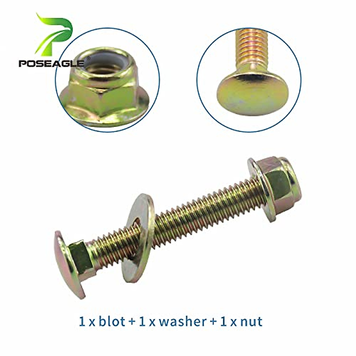 POSEAGLE 2 Pack 539132728 Idler Pulley Replace Husqvarna 539132728 Husqvarna Idler Pulley, 589766102 Pulley, 589766101, 539112196 for Husqvarna MZ52 MZ54 MZ61 MZ6128 RZ4623 RZ46I YTH22v42LS Z246 Deck