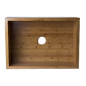 ALFI brand AB3021 30-Inch Single Bowl Bamboo Kitchen Farm Sink
