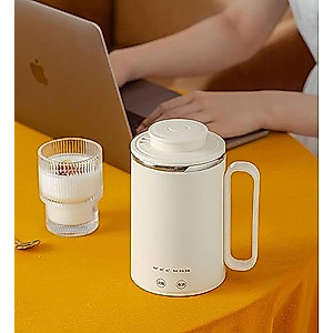 400ML Teapot Health Pot Electric Tea Pot Portable ​Mini Multi Cooker Electric Kettle Household Filter Teakettle Temperature Control Kettle Flower Teapo Fast Boiling Heat Preservation Function A,4