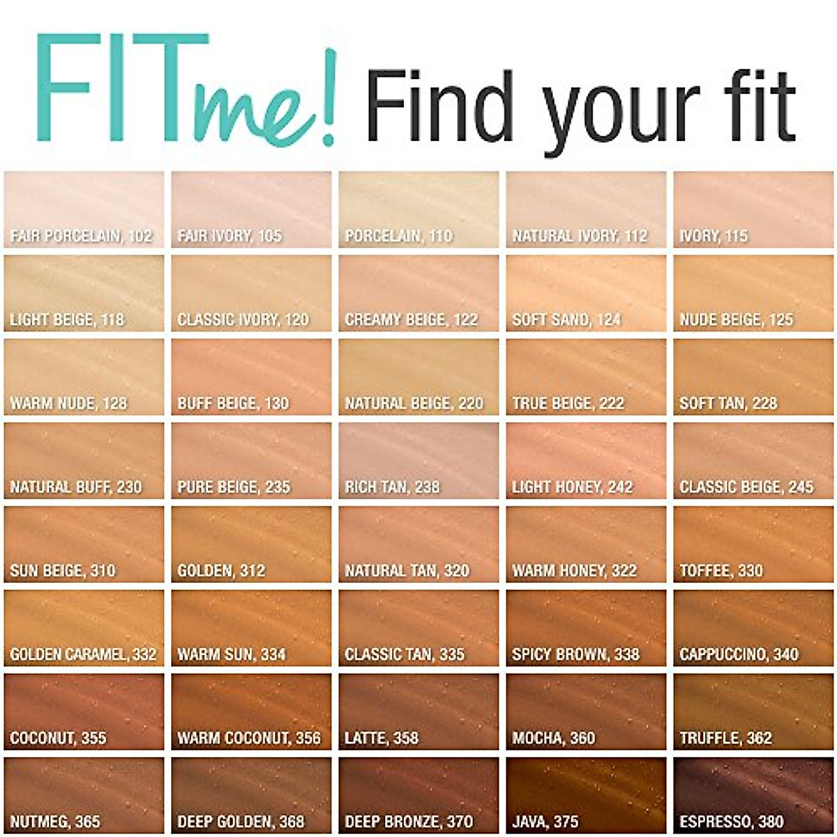 Maybelline Fit Me Matte + Poreless Liquid Foundation Makeup, Porcelain, 2 COUNT Oil-Free Foundation